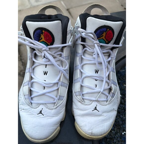 Shoes | Air Jordan 6 Rings Confetti Paint Splatter Men Sneakers Size 15 ...